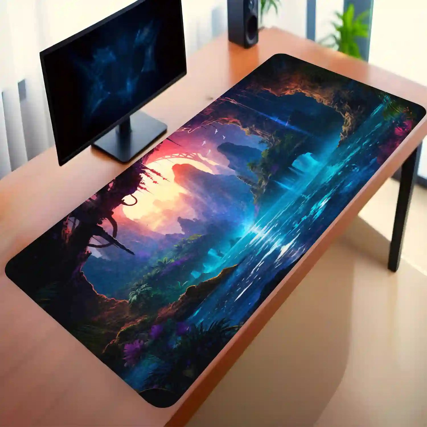 Enchanted Cavern Oasis Desk Mat – The Crazy Nation